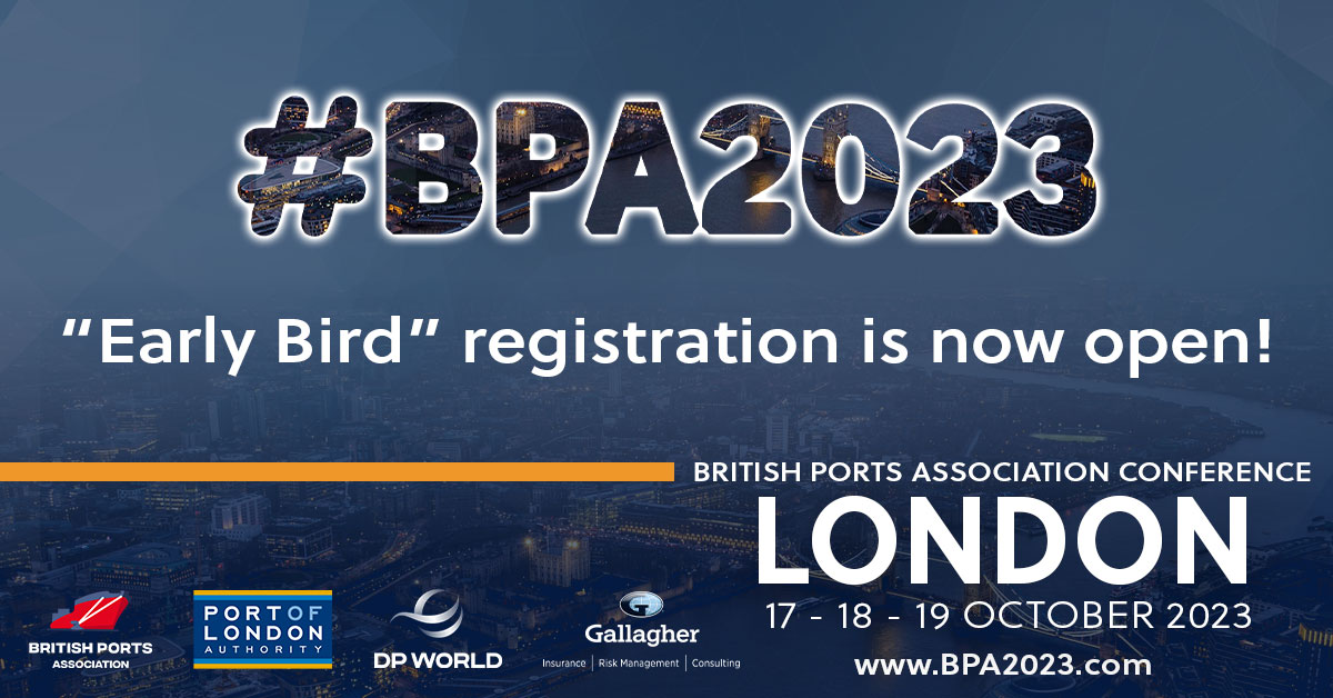 BPA Conference 2023 opportunities open | Port of London Authority